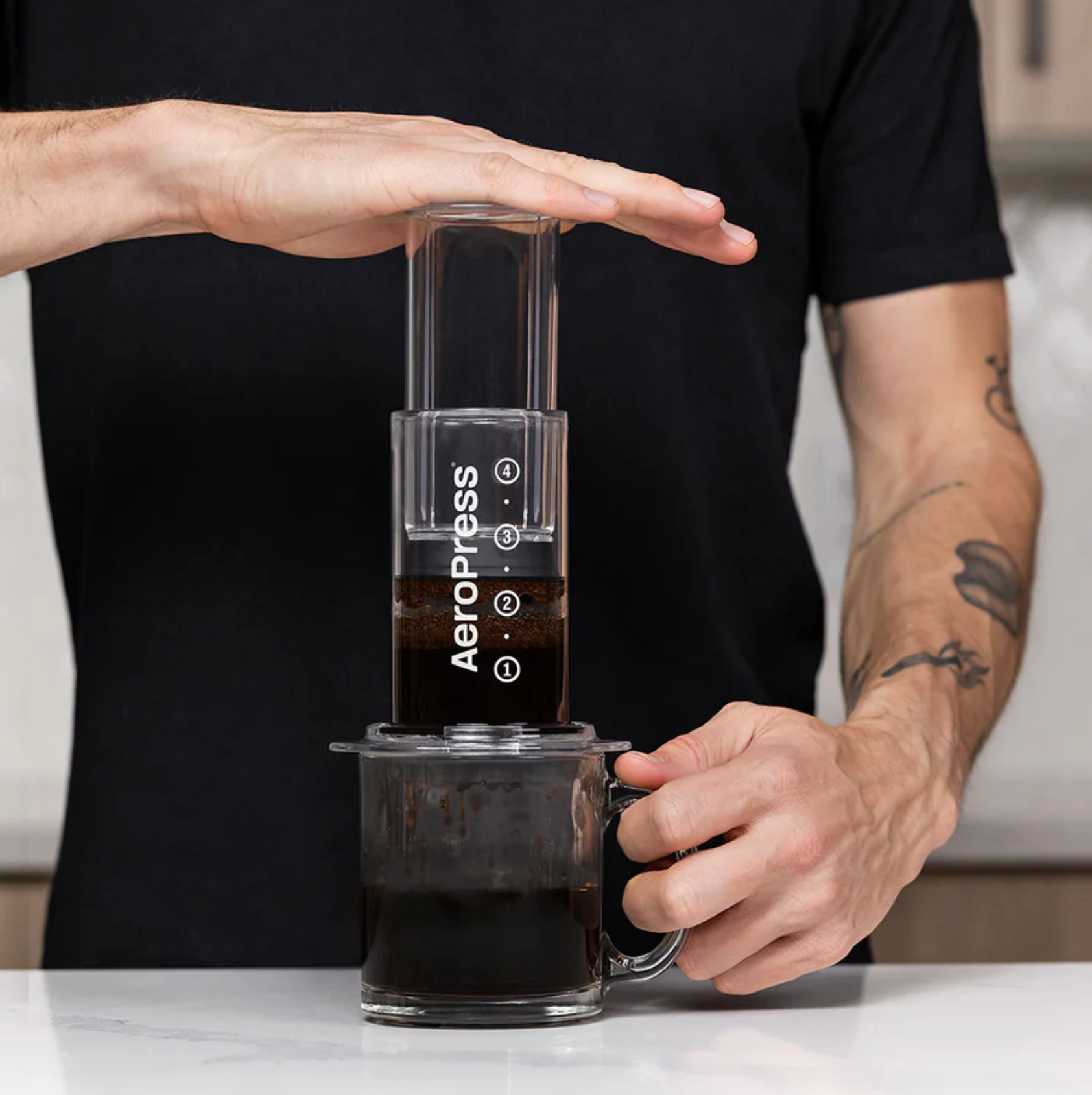 Aeropress Coffee Maker - Crafted for Premium Brewing... – Coffee Hit